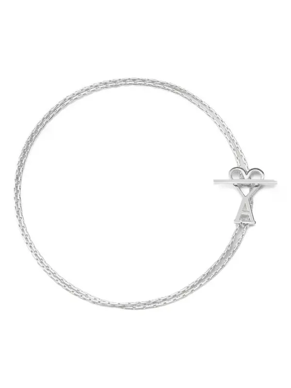 AMI Paris De Coeur Chain Necklace/bracelet - Silver