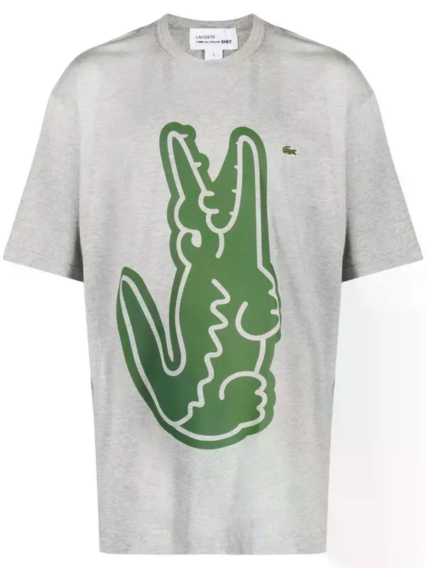 Comme Des Garçons X Lacoste Cotton T-shirt