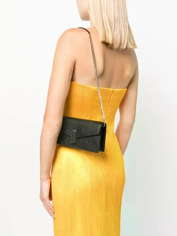 VALEXTRA Iside Clutch - Black