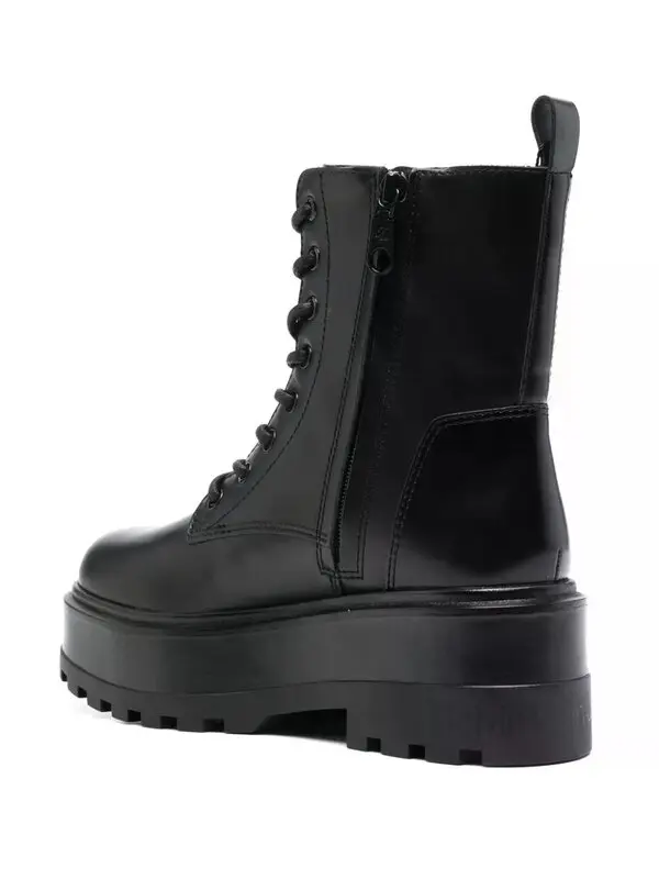 Calvin Klein Leather Platform Boots