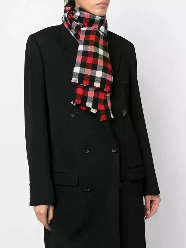 Woolrich Micro Buffalo Scarf