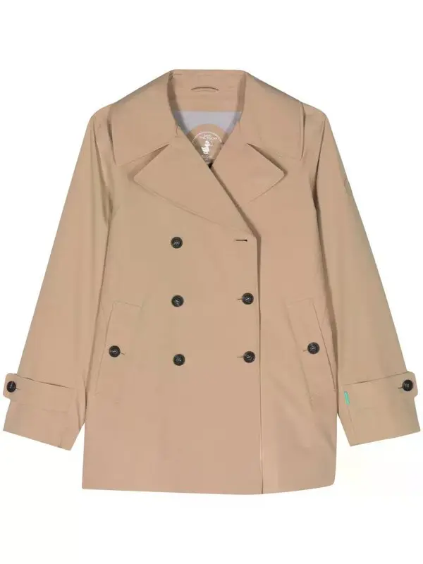 SAVE THE DUCK Button-fastening Trench Coat