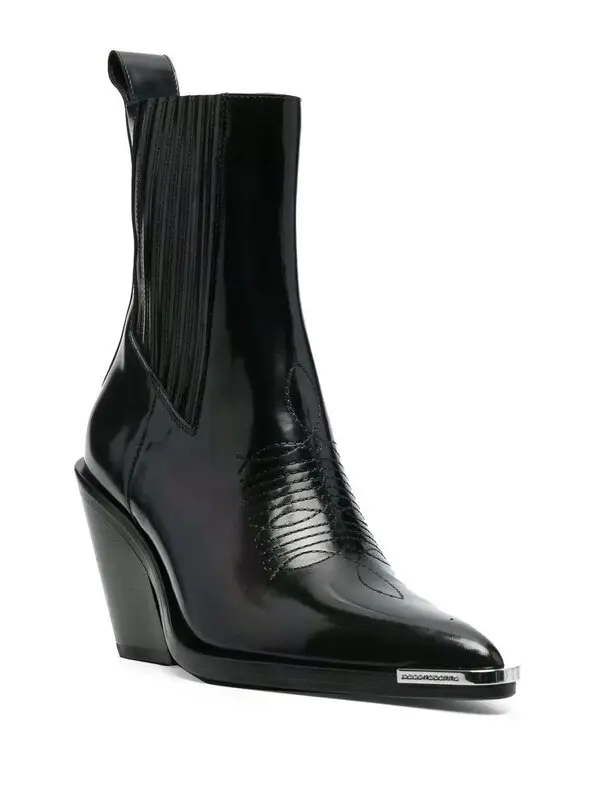 Rabanne 95mm Pointed-toe Boots