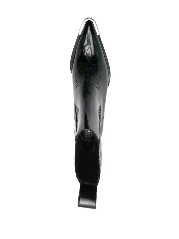 Rabanne 95mm Pointed-toe Boots