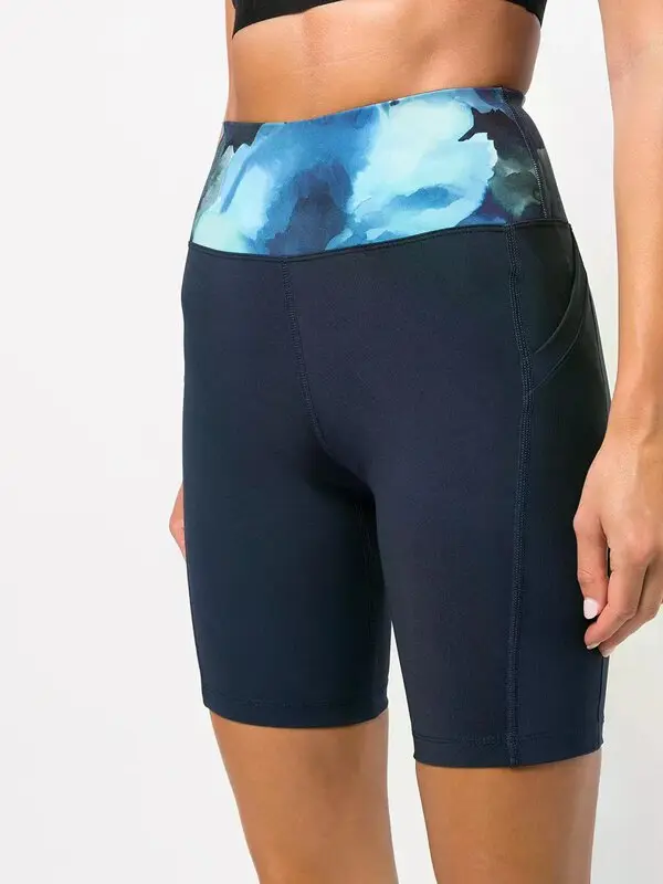 Marchesa Abstract-pattern Cycling Shorts