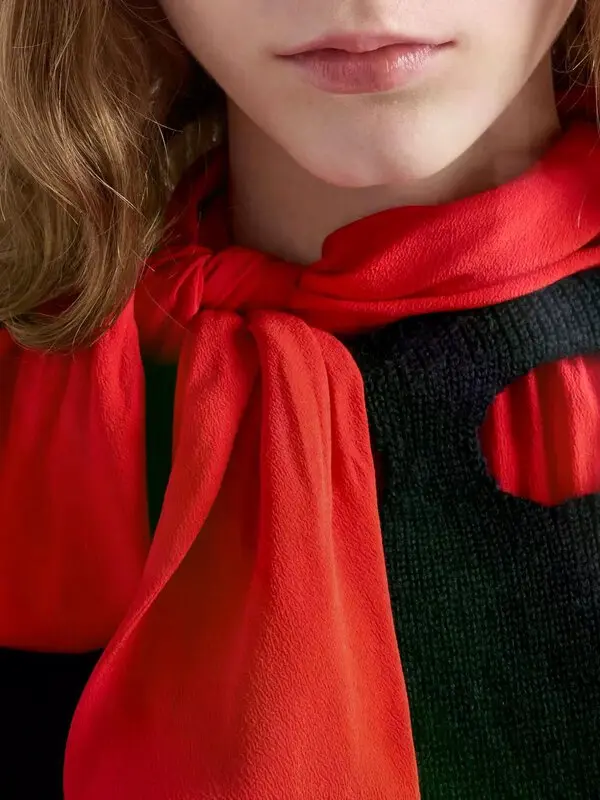 Prada Cotton Boat-neck Sweater With Cut-out Detail