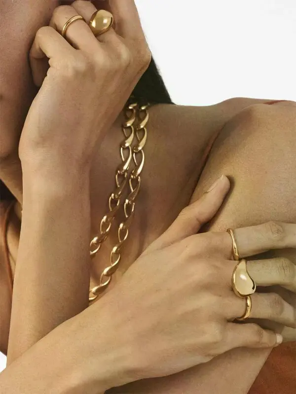Monica Vinader Nura Vermeil Ring