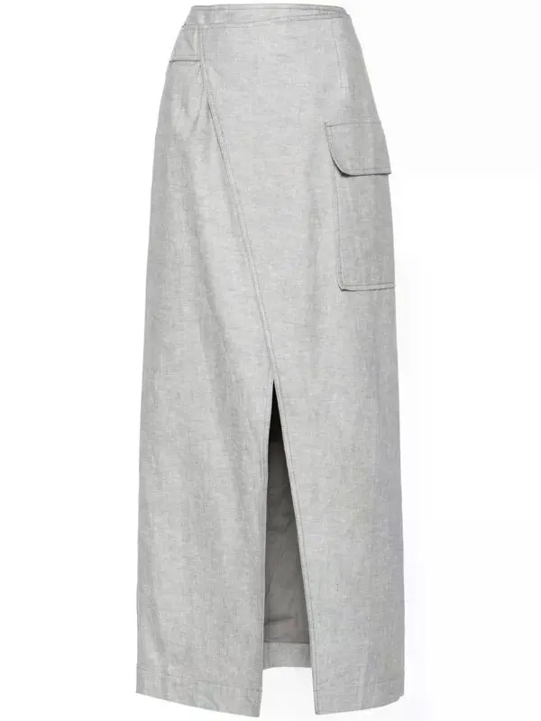 Remain Birger Christensen Front-slit Maxi Skirt