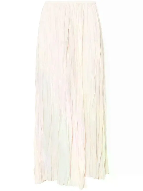 FORTE_FORTE Crinkled Midi Skirt