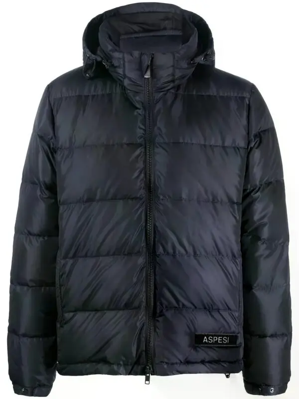 Aspesi Pocoelastica Re-quilted Jacket - Blue