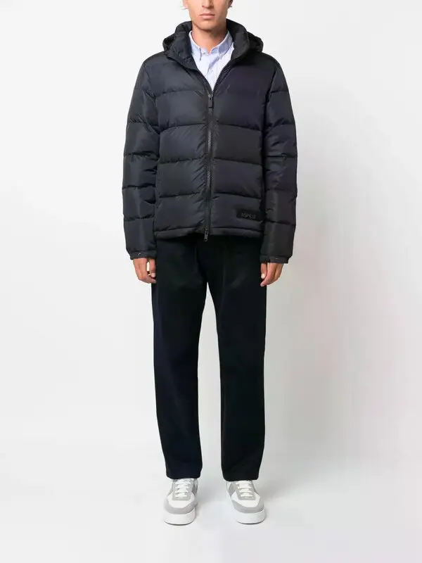 Aspesi Pocoelastica Re-quilted Jacket - Blue