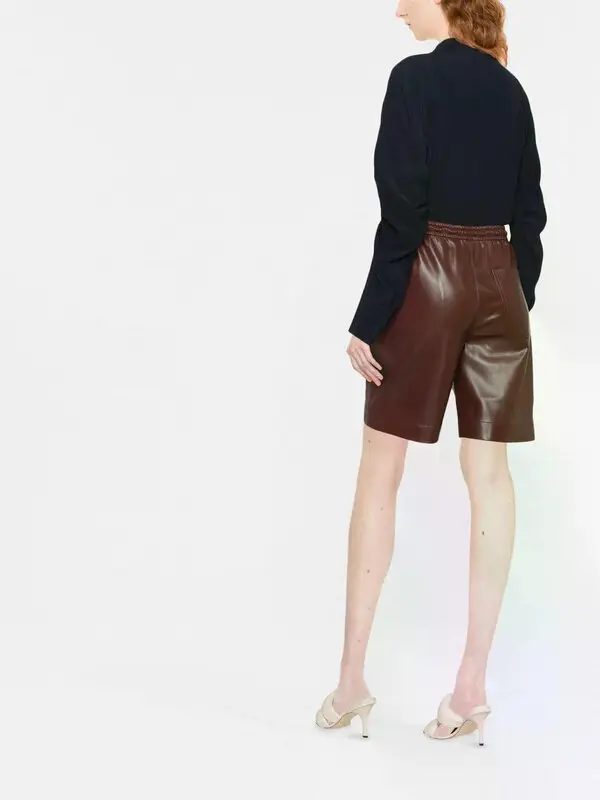 FERRAGAMO Keyhole-neck Long-sleeved Silk Blouse