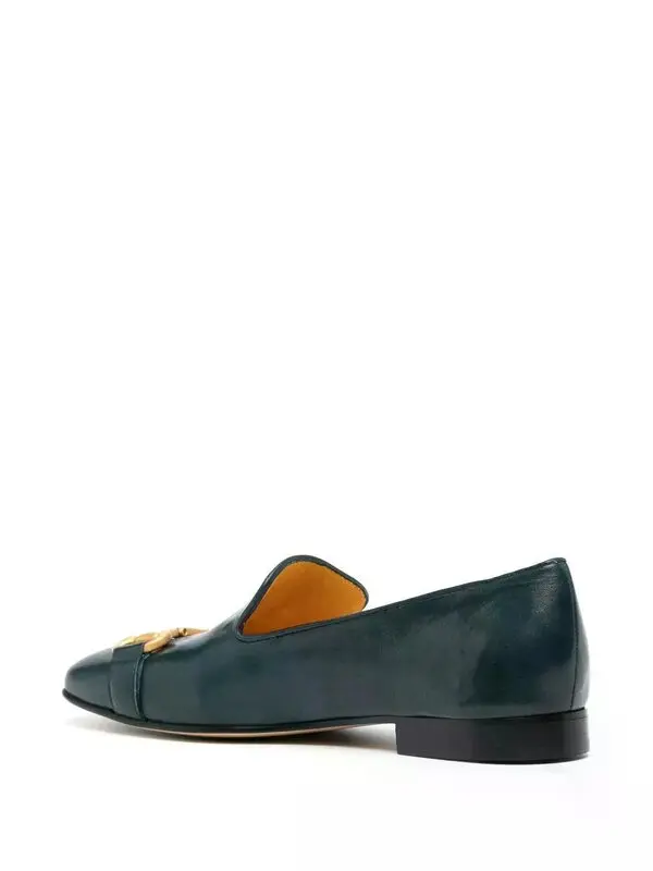 MADISON MAISON 15mm Square-toe Horsebit Loafers