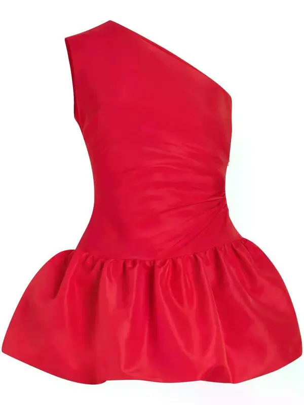 PATOU One-shoulder Bubble Mini Dress