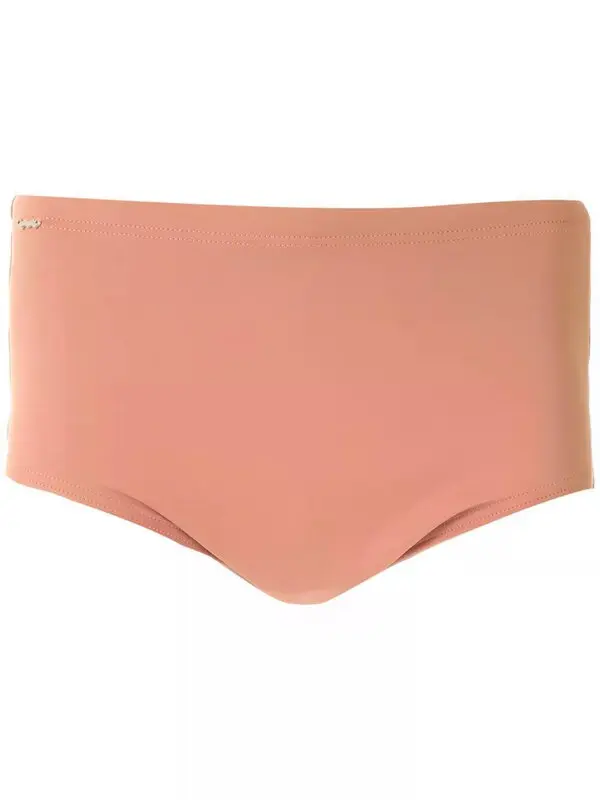AMIR SLAMA Plain Swim Trunks - Neutrals