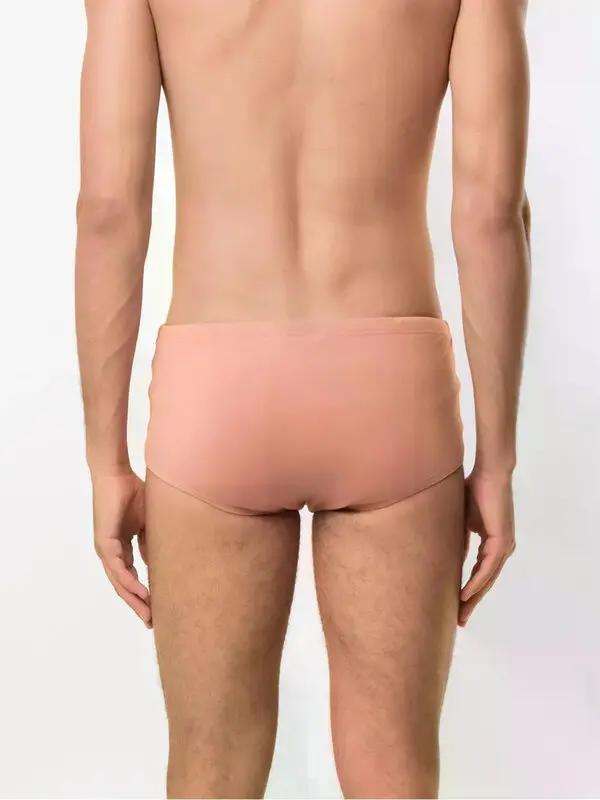 AMIR SLAMA Plain Swim Trunks
