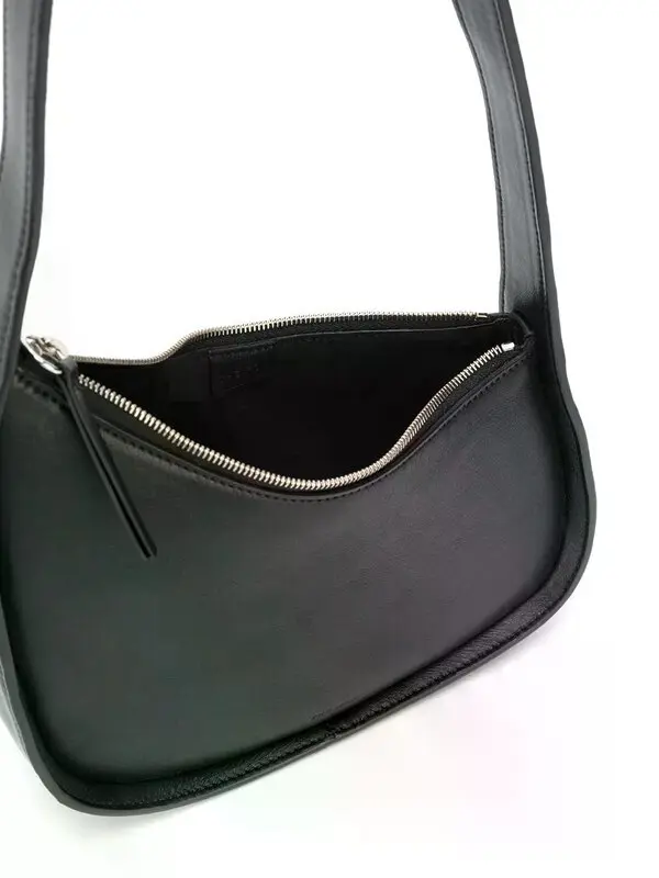 THE ROW Half Moon Leather Shoulder Bag