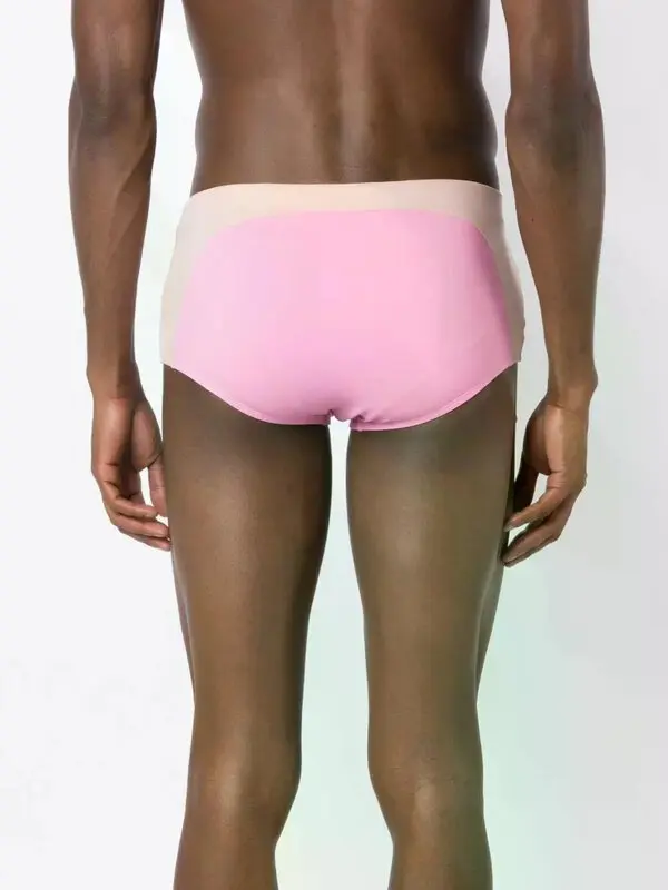AMIR SLAMA Panelled Swim Trunks