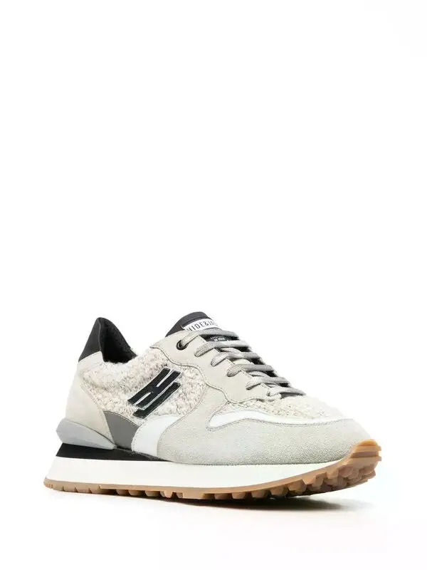 HIDE&JACK Side Logo-patch Low-top Sneakers