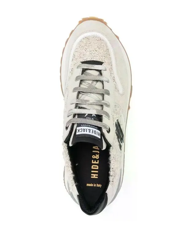 HIDE&JACK Side Logo-patch Low-top Sneakers