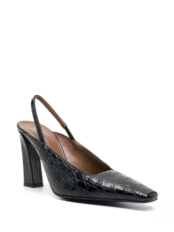 GIUSEPPE ZANOTTI 90mm Brendha Sabot Pumps