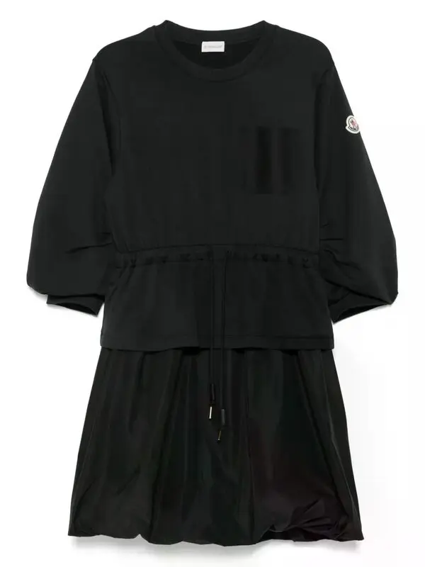 Moncler Logo-patch Mini Dress