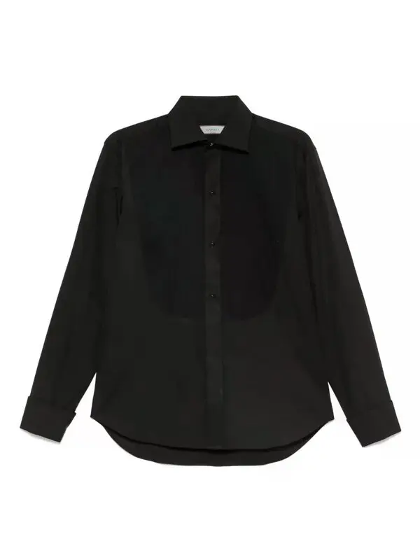 Canali Cotton Shirt - Black