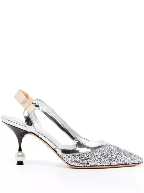 Giambattista Valli 75mm Rhinestone-embellished Pumps
