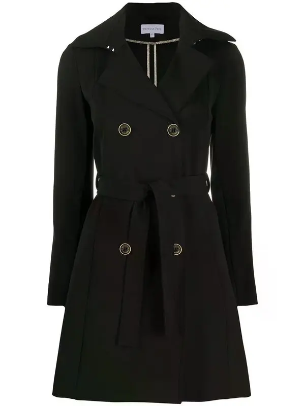 Patrizia Pepe Double-breasted Trench Coat