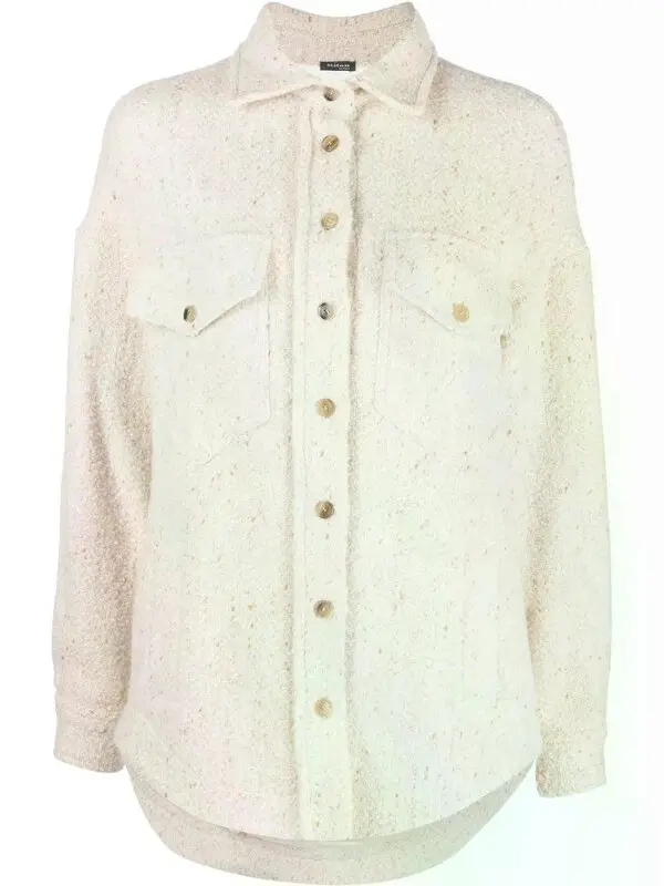 Kiton Wool-blend Shirt Jacket