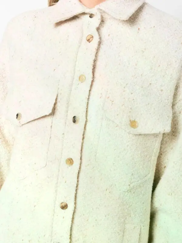 Kiton Wool-blend Shirt Jacket