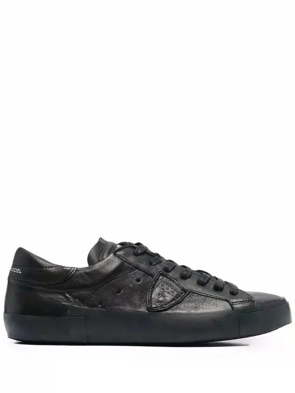 Philippe Model Prsx West Low-top Leather Sneakers