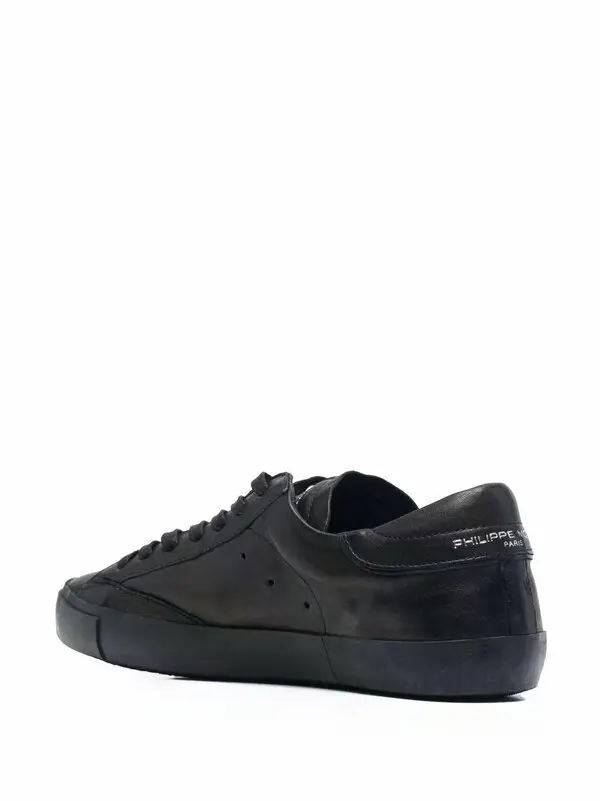 Philippe Model Prsx West Low-top Leather Sneakers