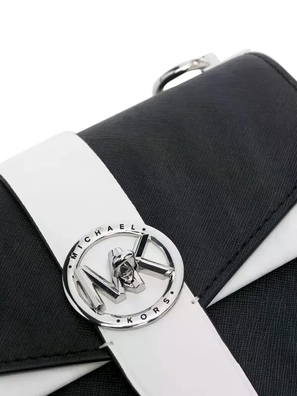 Michael Kors Greenwich Leather Shoulder Bag