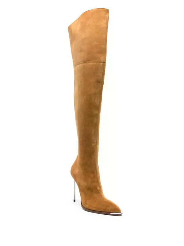Bally Hedy 105mm Suede Boots