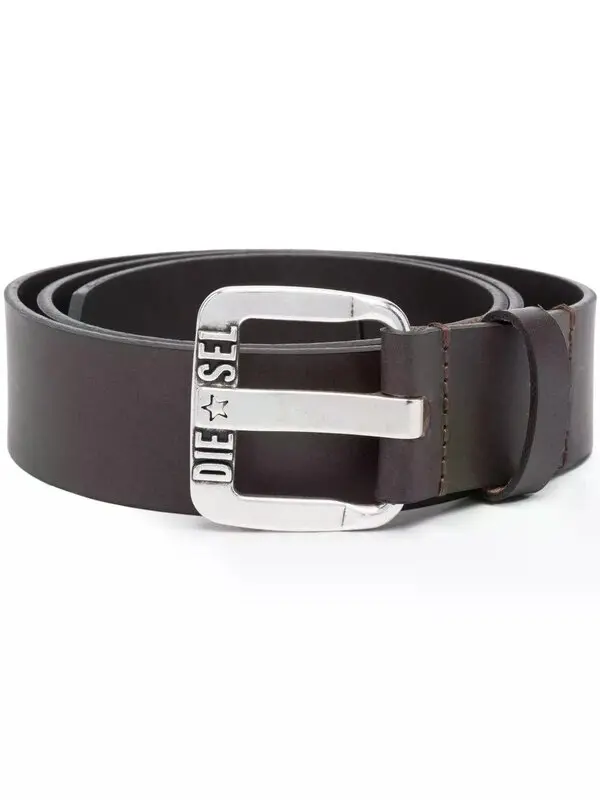 DIESEL® Leather Belt - Brown