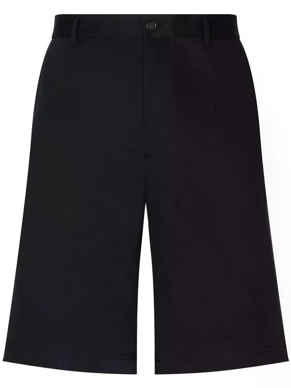 Dolce & Gabbana Logo Plaque Stretch-cotton Shorts