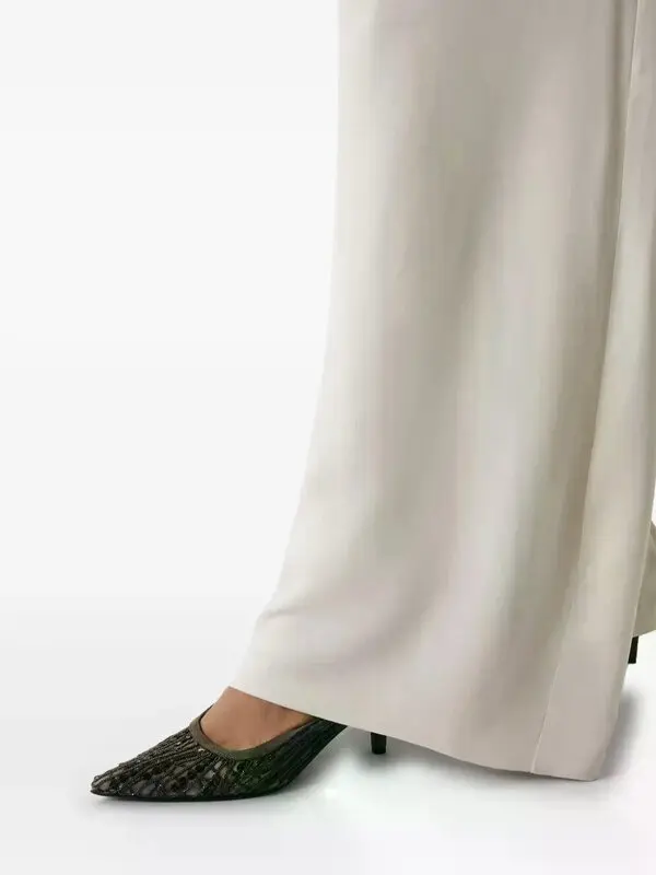 Brunello Cucinelli 55mm Sequin-embellished Pumps