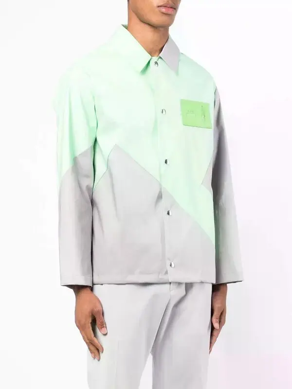 A-COLD-WALL* Geometric Panelled Shirt