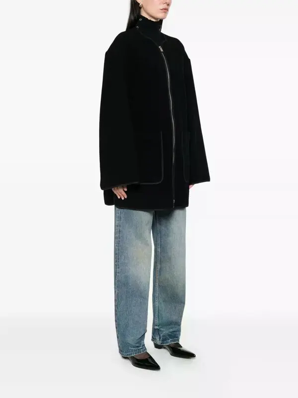 TOTEME Felted Zip-up Coat