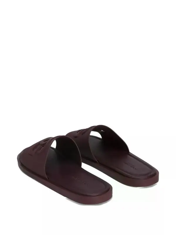Dolce & Gabbana Rubber Logo Slide Sandals