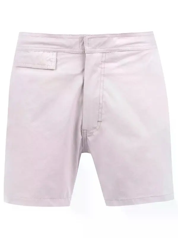 AMIR SLAMA Mid-rise Swim Shorts - Pink