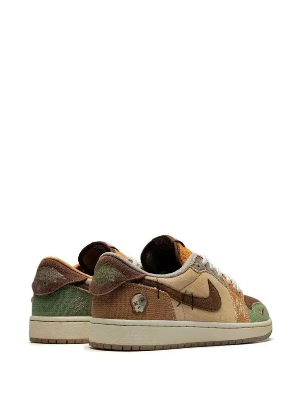 JORDAN X Zion Williamson Air 1 Low Og Voodoo Sneakers - Neutrals