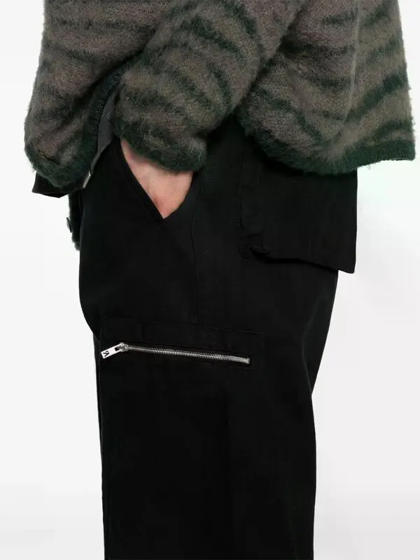 REPRESENT Herringbone Straight-leg Trousers
