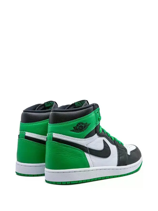 JORDAN Air 1 High Lucky Green Sneakers