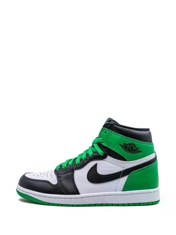 JORDAN Air 1 High Lucky Green Sneakers