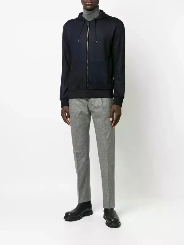 MOORER Jersey-knit Hoodie
