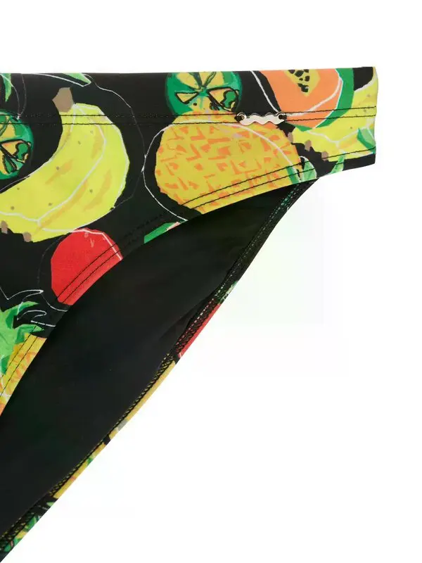 AMIR SLAMA Frutas Print Swim Trunks