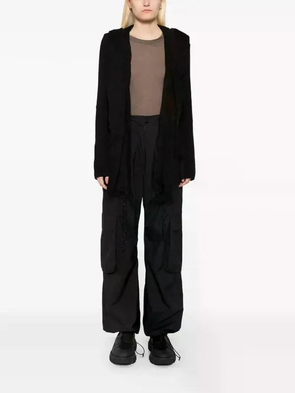 HYEIN SEO Hooded Knit Cardigan