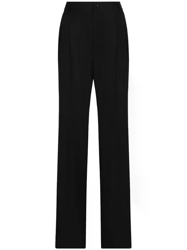 Dolce & Gabbana Box-pleat High-waisted Trousers